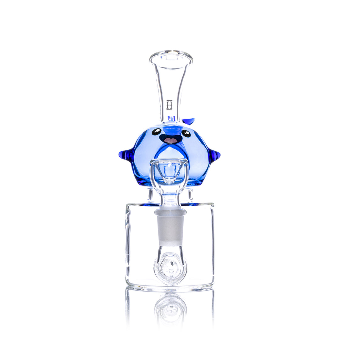 HEMPER- Blue Whale Bong 6.5" — Hara Brands