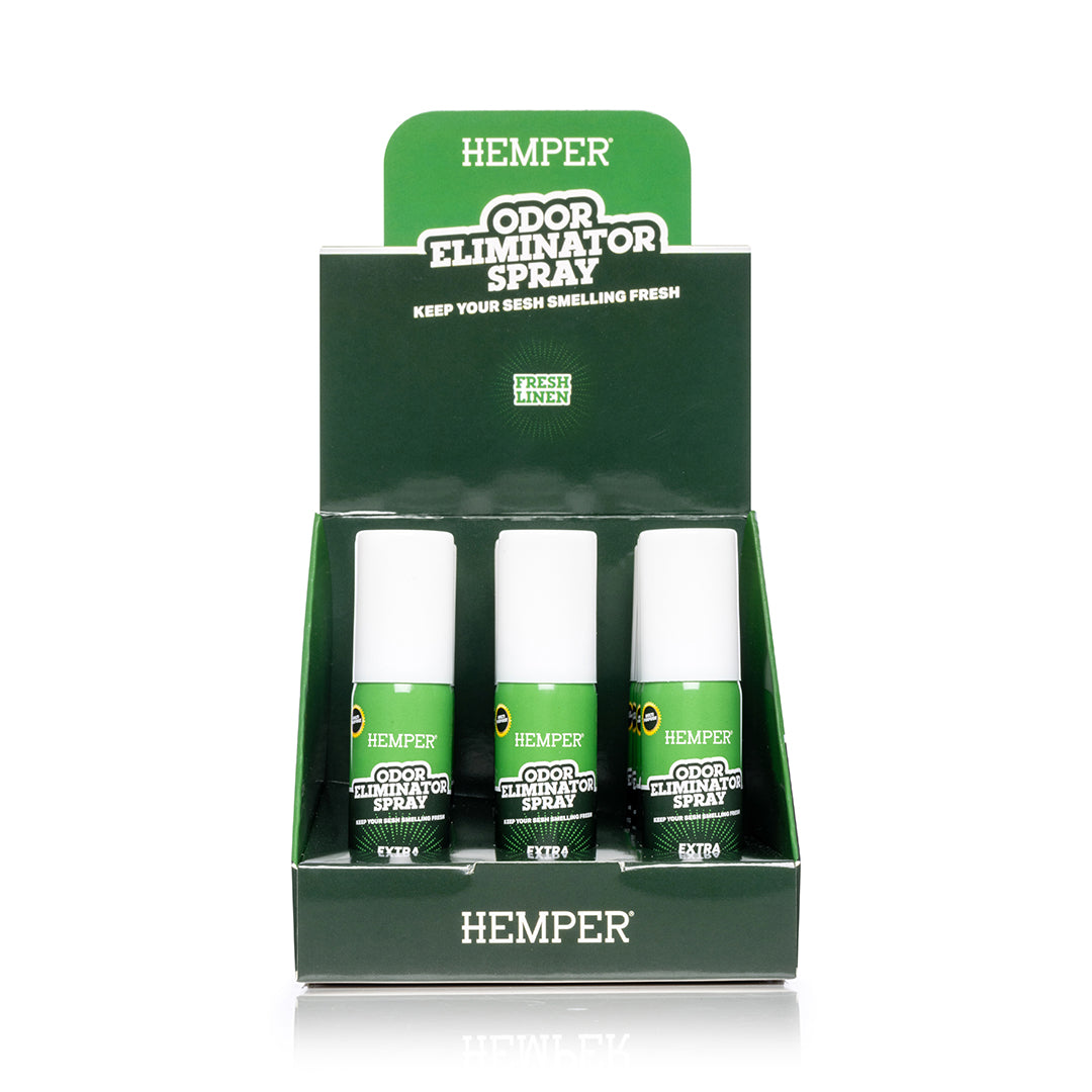 Hemper - Odor Eliminator Spray Display 12 Count — Hara Brands