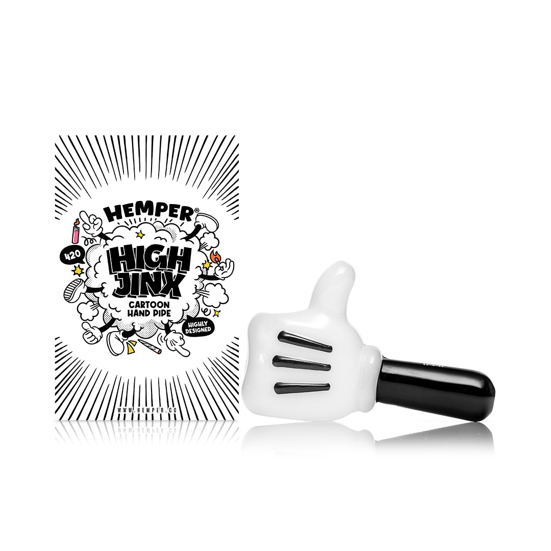 HEMPER - High Jinx Cartoon Handpipe — Hara Brands