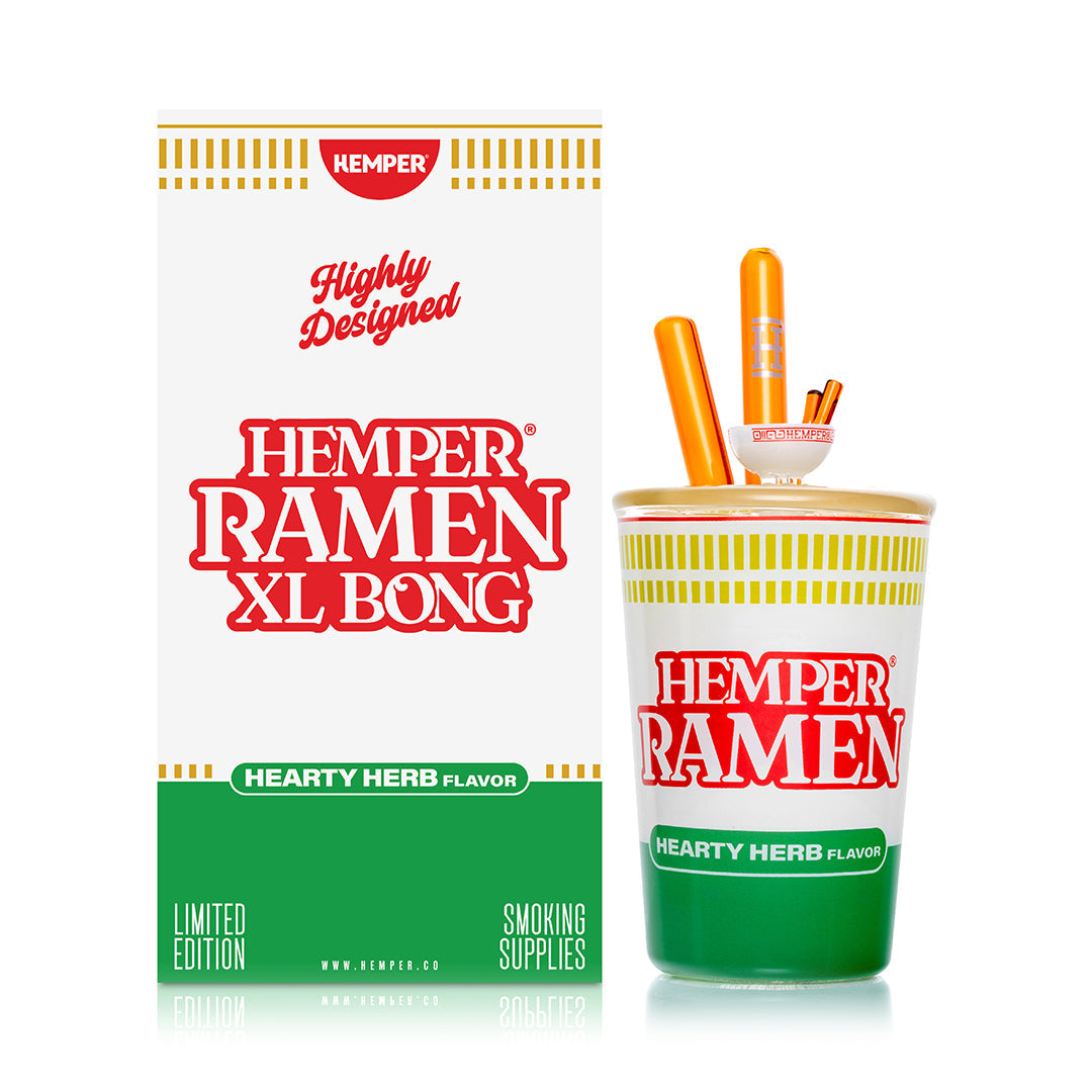 HEMPER - Ramen Cup XL Bong 8.6" — Hara Brands