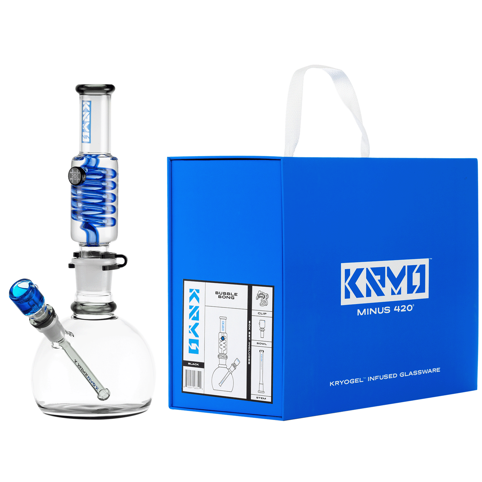 Kryo - Glycerin Bubble Beaker Bong | Freezable — Hara Brands
