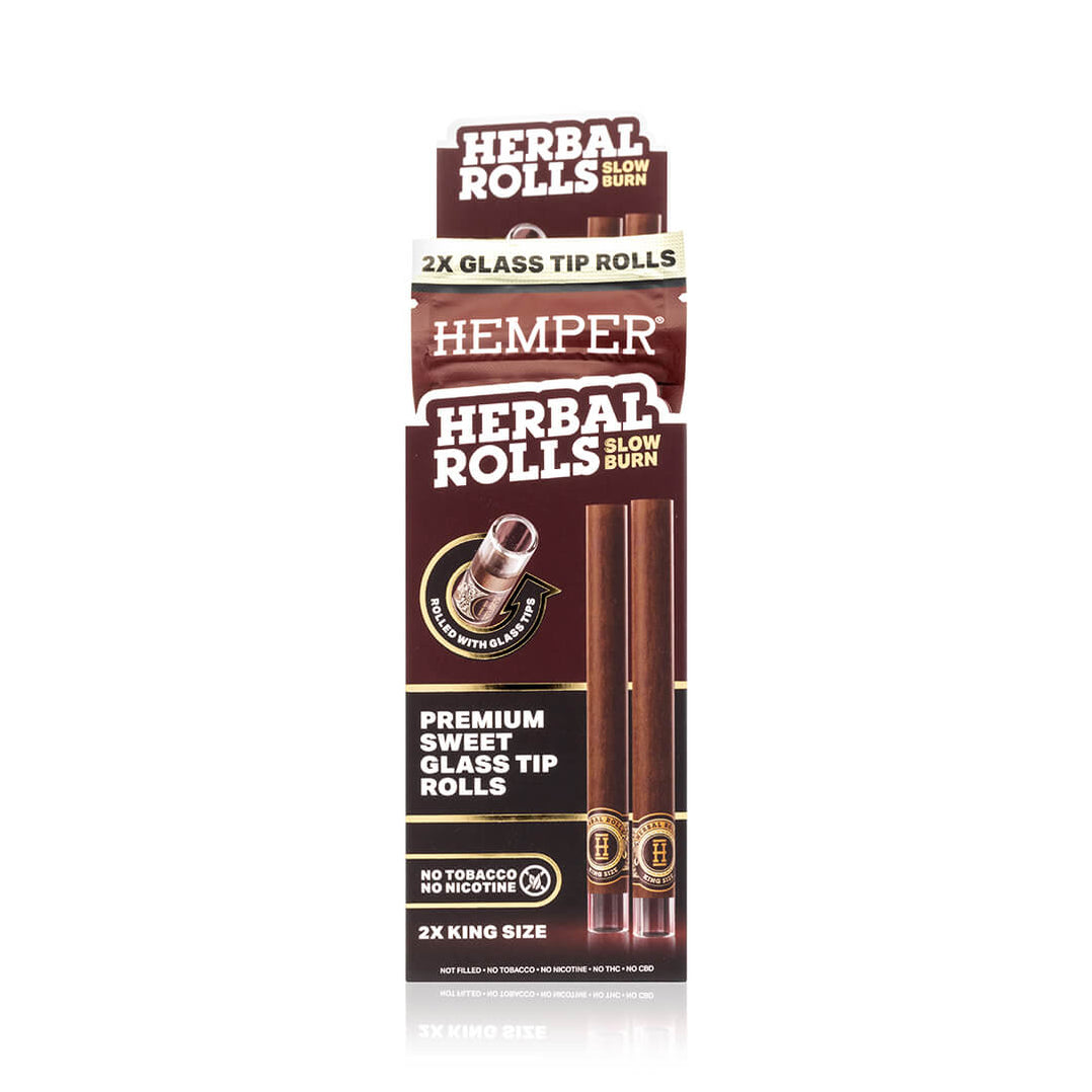 HEMPER Glass-Tipped Herbal Rolls - Sweet - 12ct Display — Hara Brands