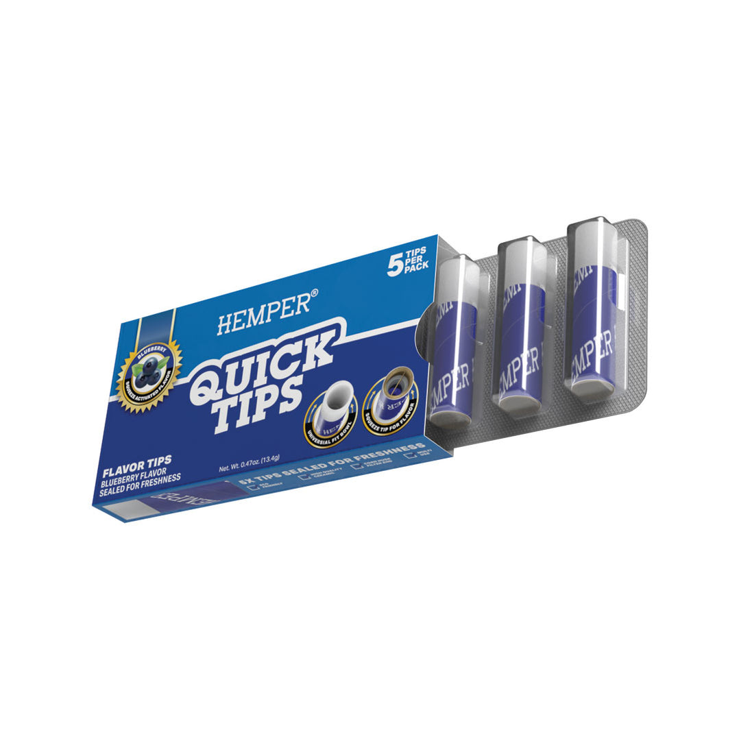 HEMPER - Blueberry Quick Tips - Display 10ct — Hara Brands